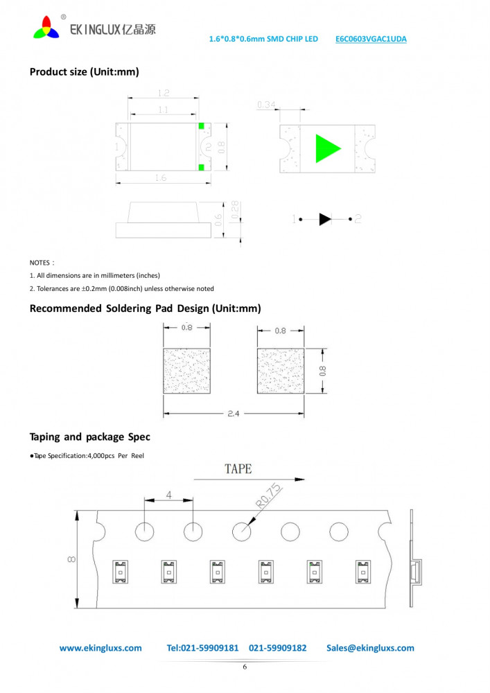 E6C0603VGAC1UDA datasheet page 6