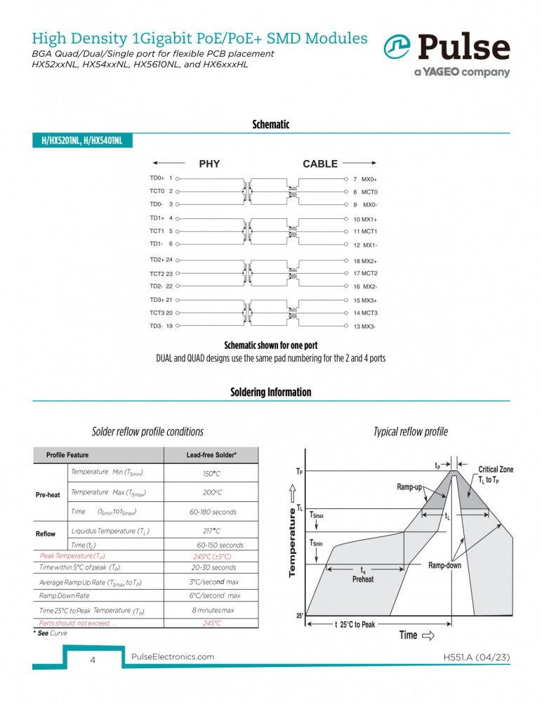 HX5610NLT datasheet page 4
