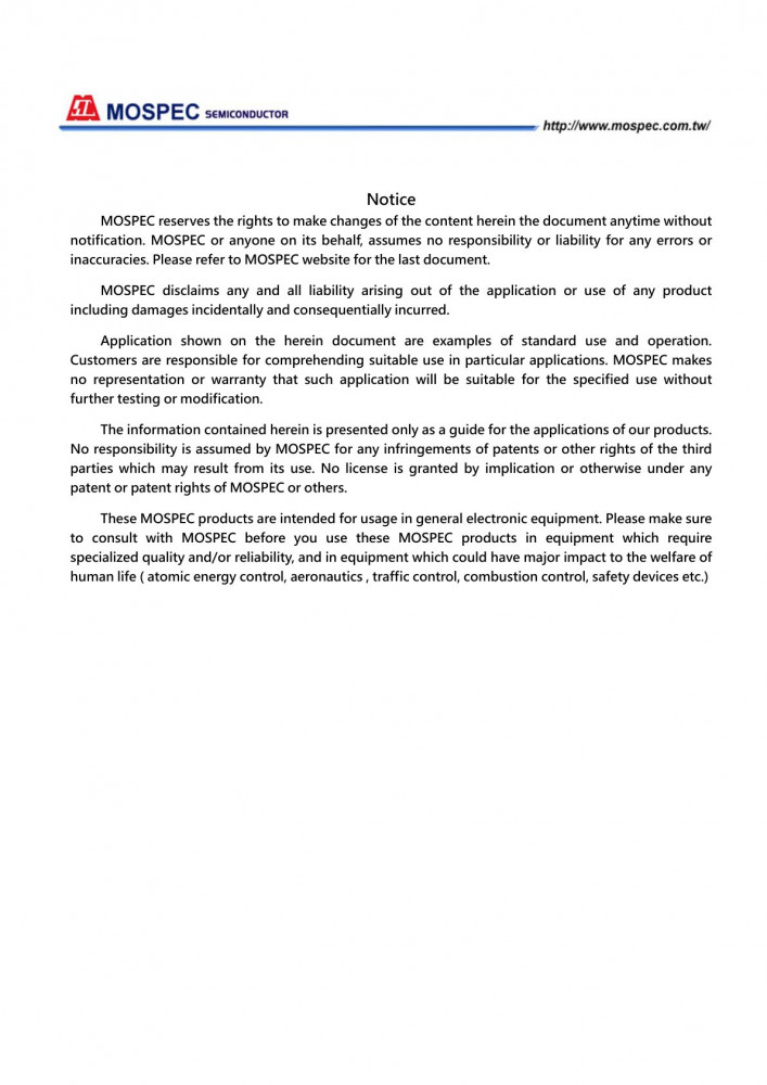 UE15A60 datasheet page 3
