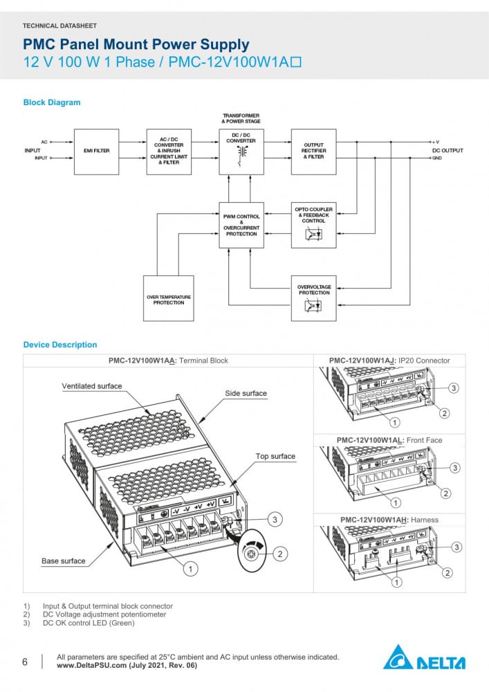 DELTA PMC datasheet page 6