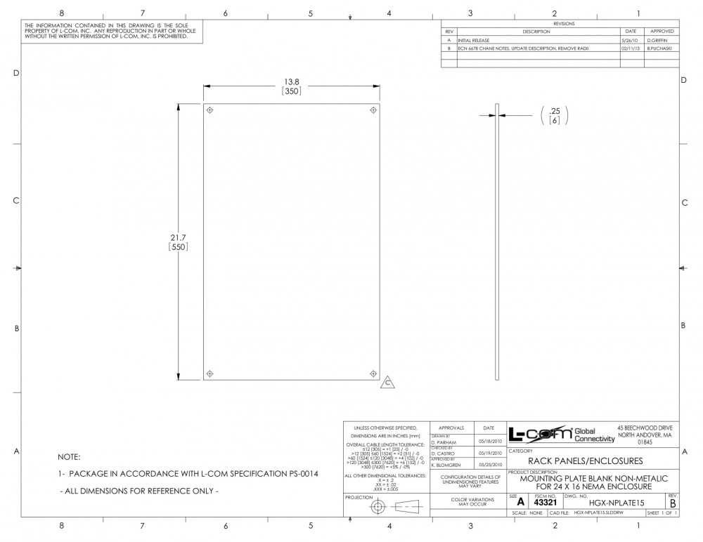 HGX-NPLATE15 technical document preview