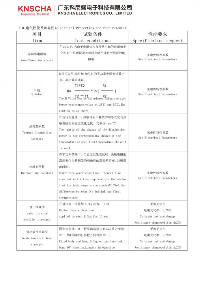 KNSCHA 206RV169 datasheet page 6