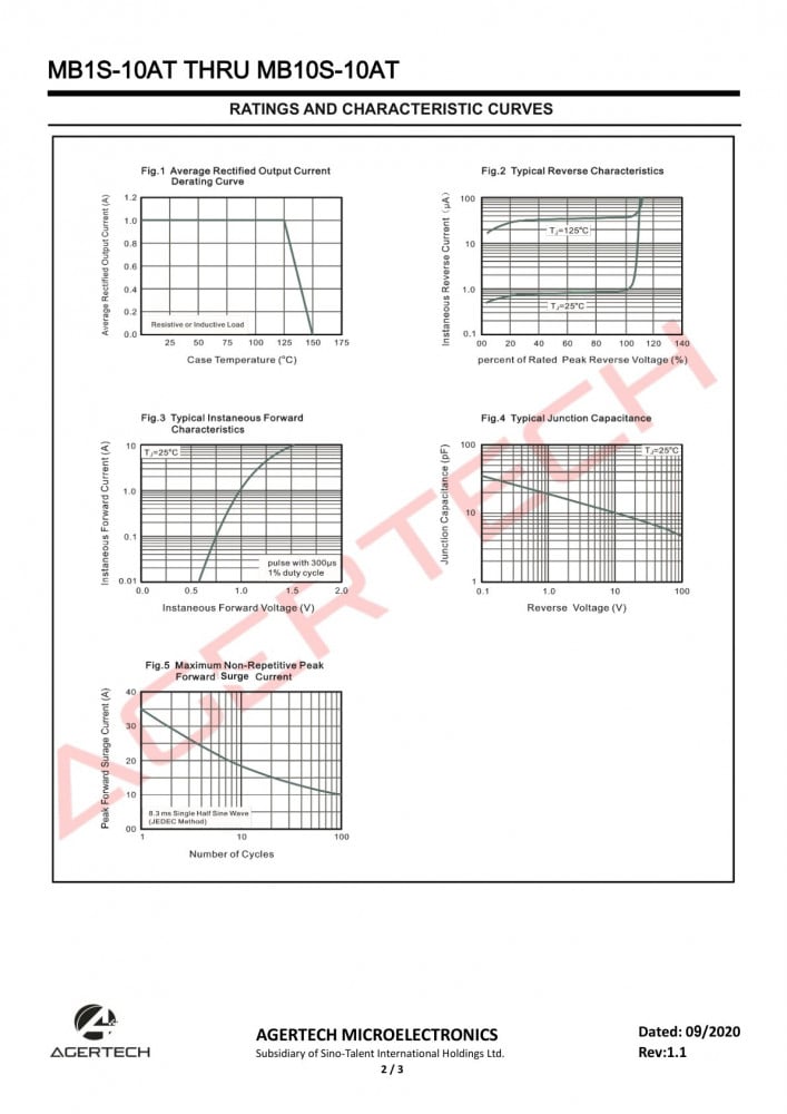 MB6S-10AT datasheet page 2