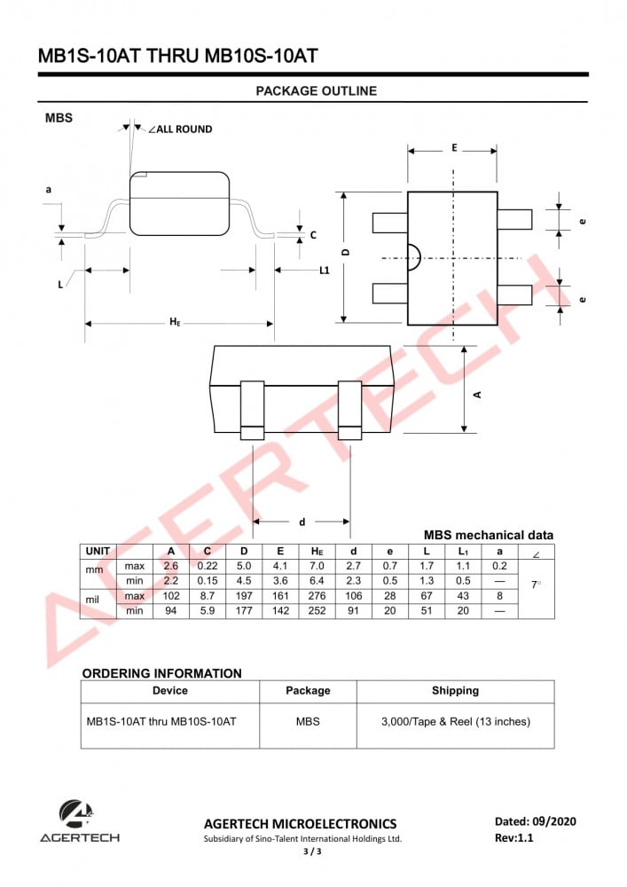 MB6S-10AT datasheet page 3