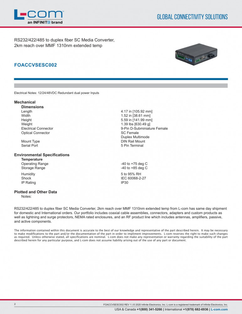 FOACCVSESC002 technical document page 2