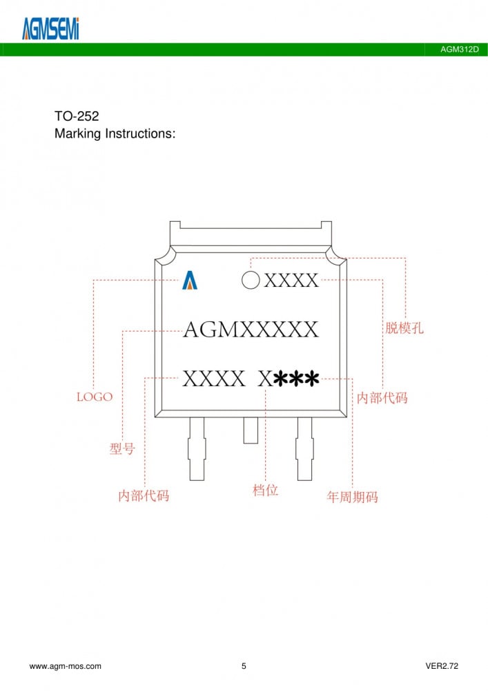 AGM312D datasheet page 5