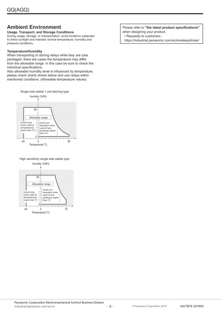 AGQ relay datasheet page 6