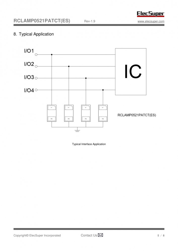 RCLAMP0521PATCT(ES) datasheet page 5