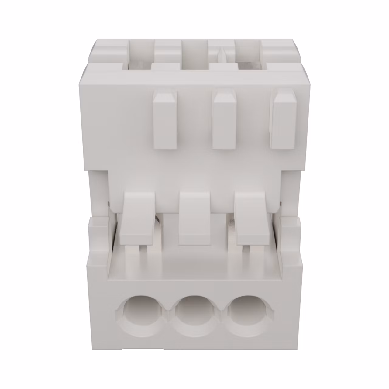 5.00mm Appli-Mate RAST 2.5 IDT Housing, Direct/Indirect, Female, 2 Circuits, Position Key A Removed, Polarizing Rib Between Circuits 2 & 3 for sale