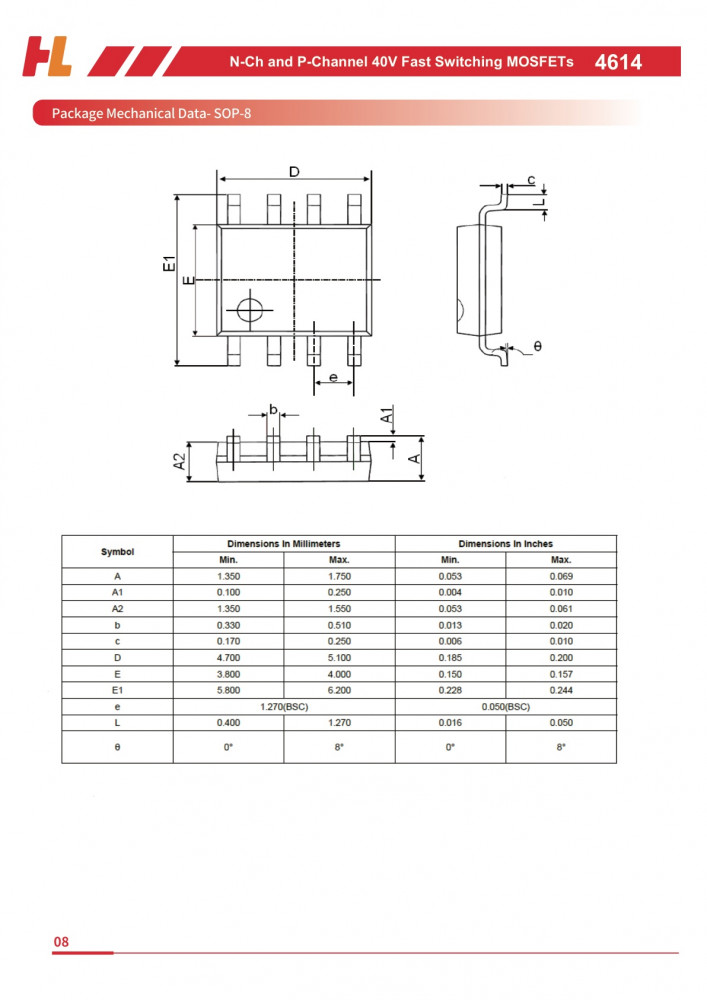 HL 4614 datasheet page 8