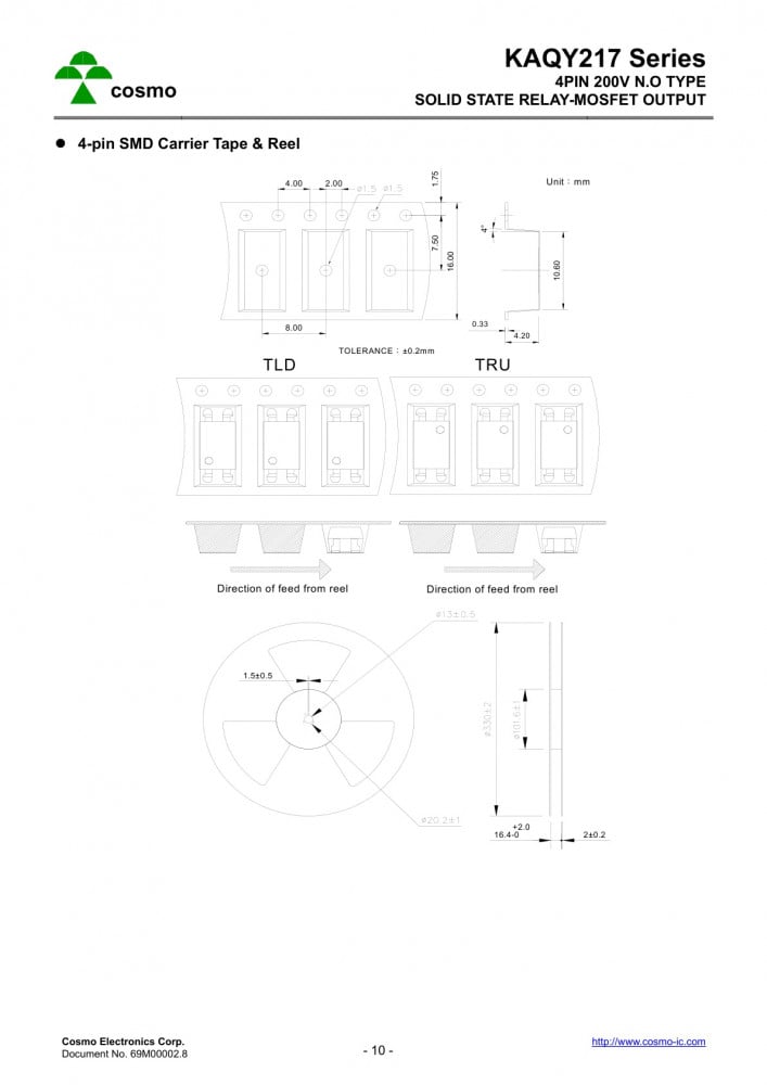 KAQY217STLD datasheet page 10