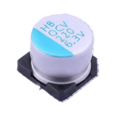 Lelon OCV471M0JTR-0812 Aluminum-Polymer Capacitor