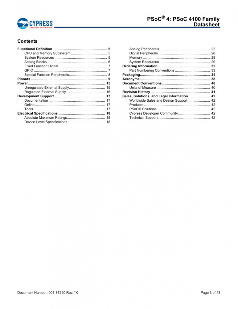 CY8C4124PVI-432 document page 4