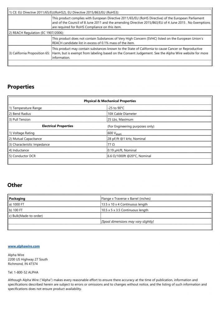 5606B1801 technical document page 2