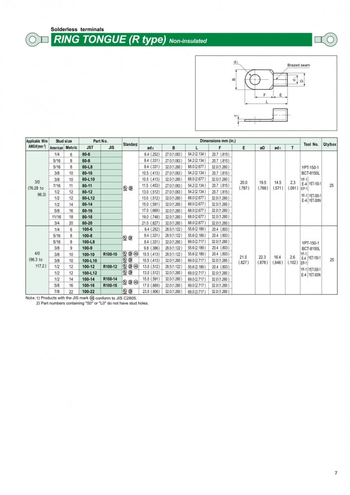 JST R60-12 catalog page 6