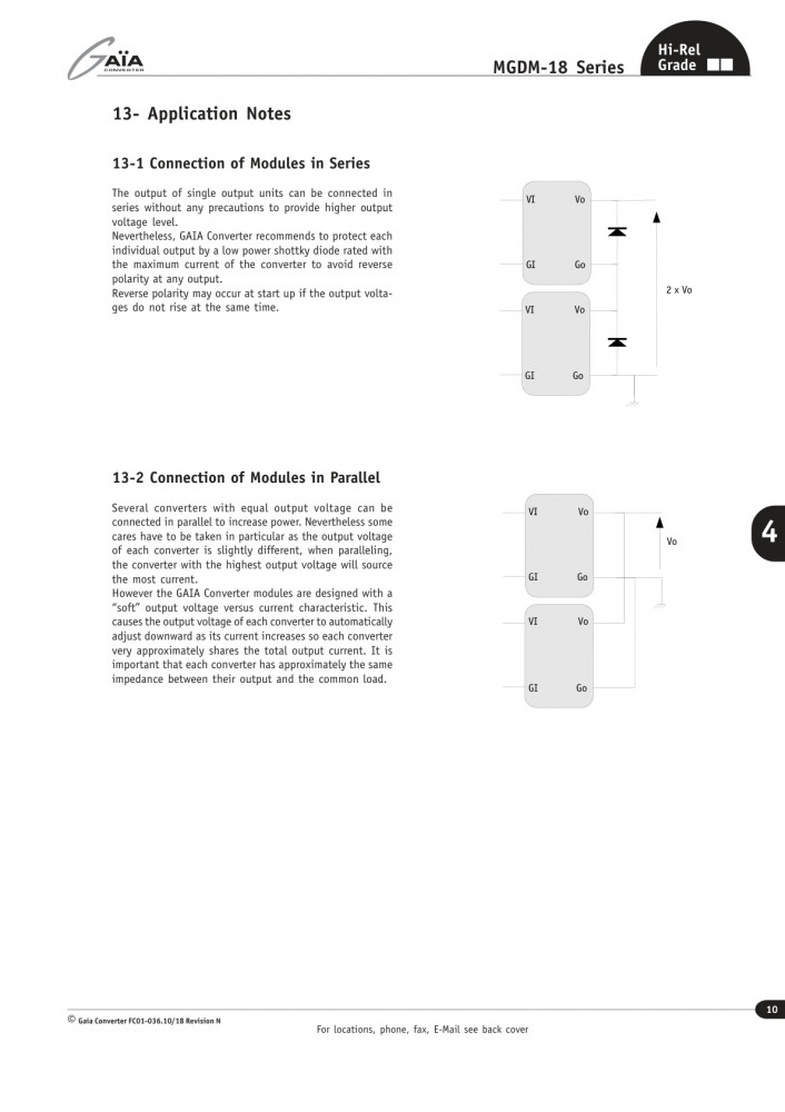 MGDM-18 datasheet page 10
