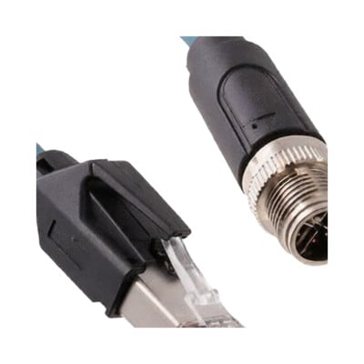Bulgin PXPTPU12FBF08XRJ050PU Between Series Adapter Cable Assembly