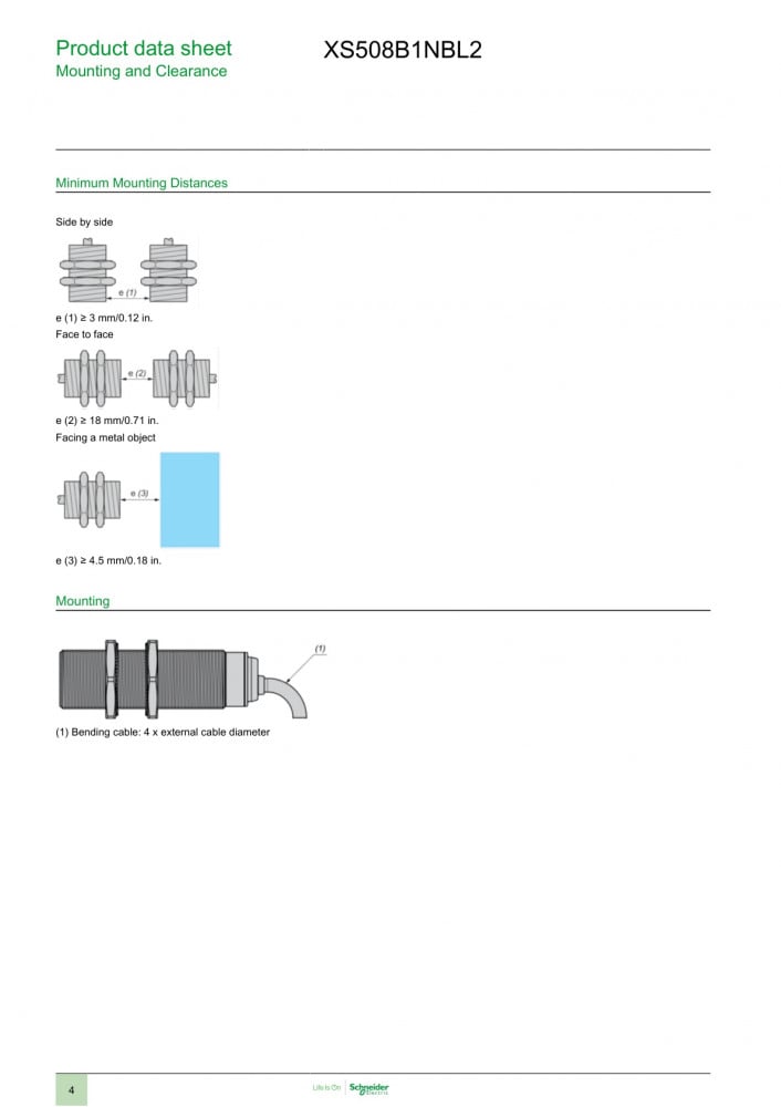 XS508B1NBL2 technical document page 4
