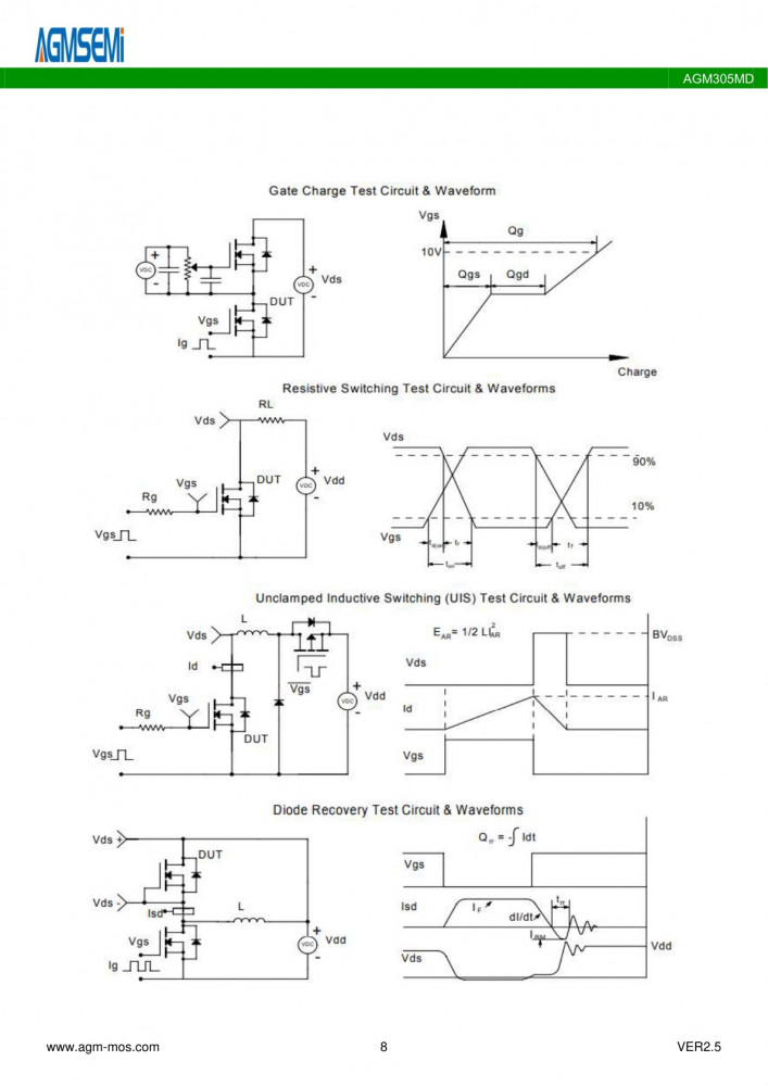 AGM305MD datasheet page 6
