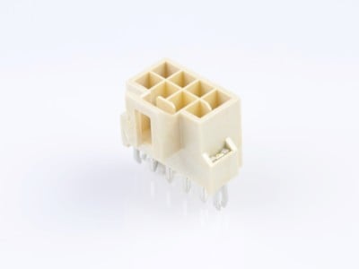 2.00mm Pitch Milli-Grid Receptacle, Surface Mount, Top Entry, 0.38µm Gold (Au) Plating, with Cover, with Locating Pegs, 22 Circuits, Lead-Free, Tube