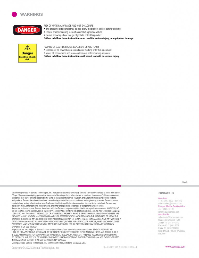CX380D5 datasheet page 5