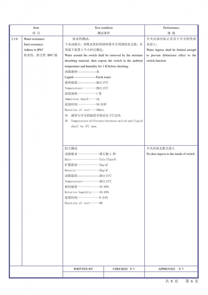 TS2306A-2x3x0.6 technical drawing page 7