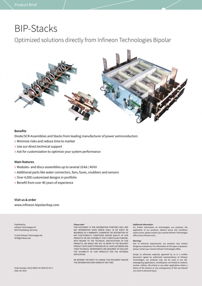 Infineon ModSTACK technical document page 4