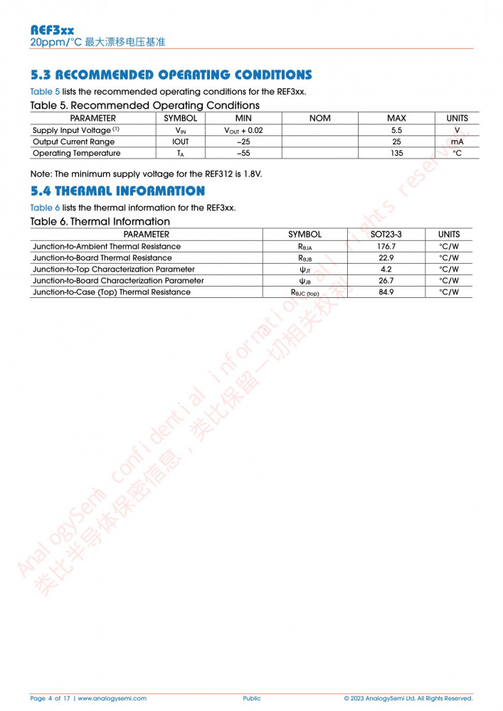 REF345SOT233 datasheet page 4