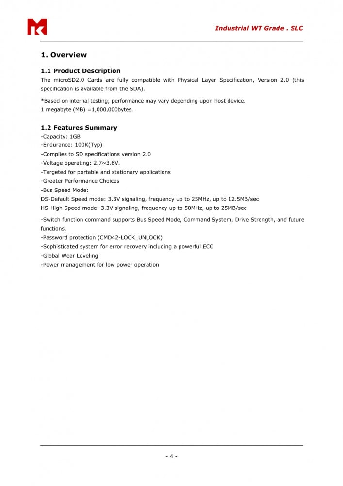 MKUS001G-IXKU2 datasheet page 3