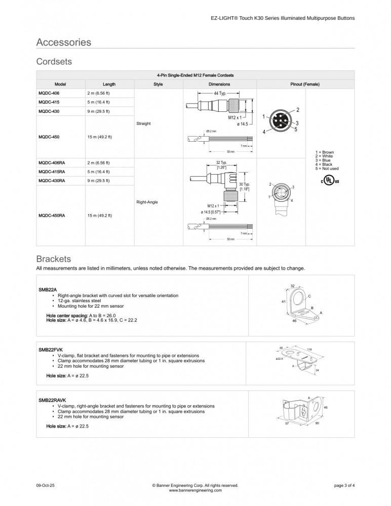K30APTRGF2Q technical document page 3