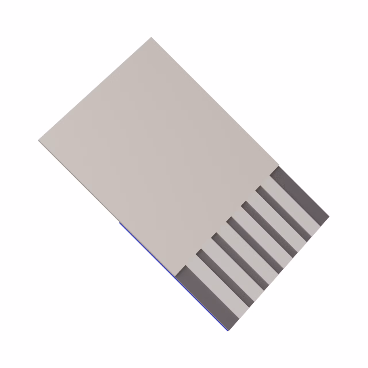 1.25mm Pitch Premo-Flex FFC Jumper, Opposite Side Contacts (Type D), 127.00mm Cable Length, Tin (Sn) Plating, 6 Circuits for sale