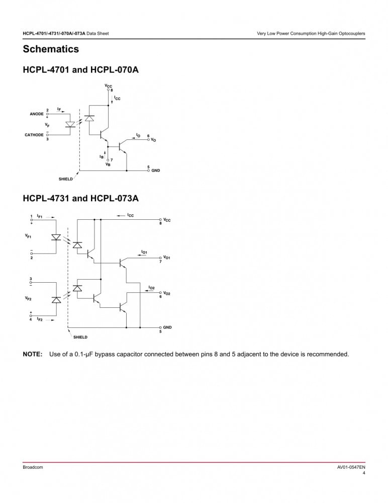 HCPL-4731 datasheet page 4
