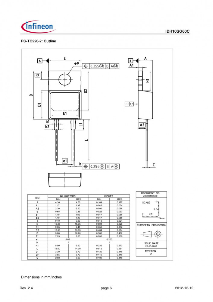 IDH10SG60CXKSA2 datasheet page 6