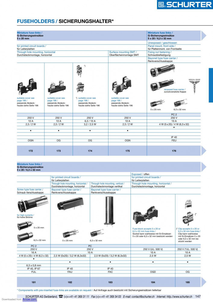 SCHURTER document page 9