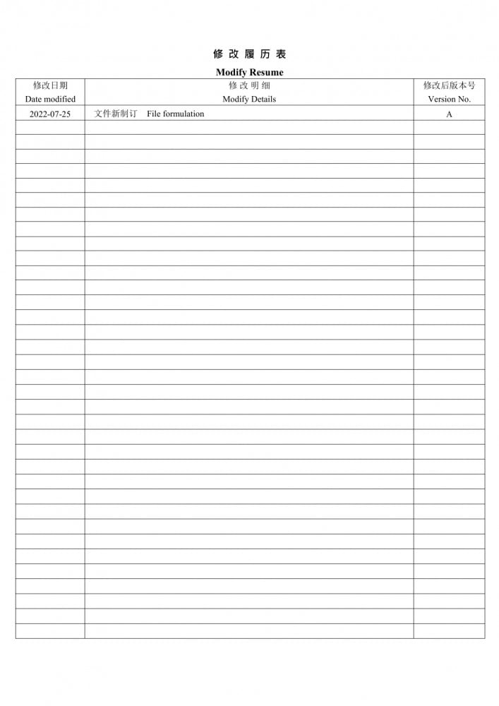 SOREDE specification approval page 2