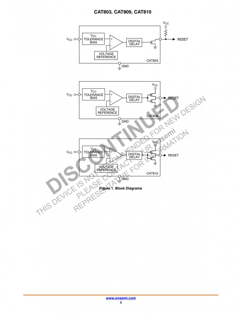 CAT803 datasheet page 3