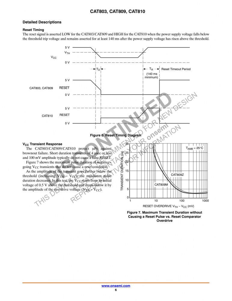 CAT803 datasheet page 6