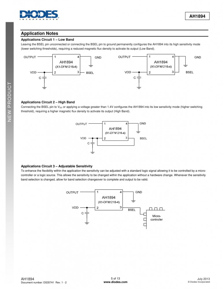 AH1894 datasheet page 5