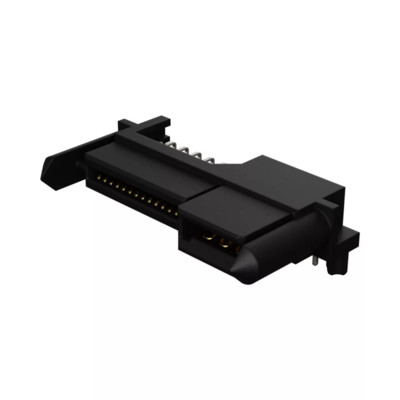 EXTreme LPHPower Receptacle Header, Right-Angle, 2 Power Contacts, 28 Signal Contacts, Select Gold (Au) Plating, for 1.57mm Thick PC Board, with Guide Posts and Press-fit Plastic Pegs for sale