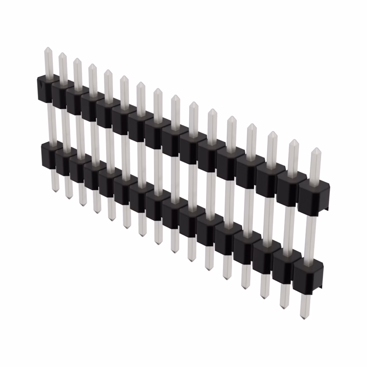KK 254 PCB Header, Single Row, Dual Body, Through Hole, Vertical, 16 Circuits, 2.50µm Tin (Sn) Plating, 11.00mm Stacking Height, Tray Packaging, Lead-Free for sale