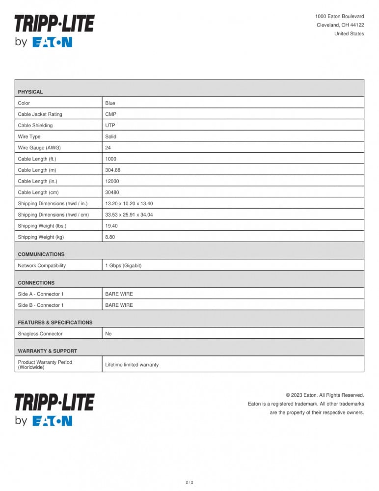 N024-01K technical document page 2