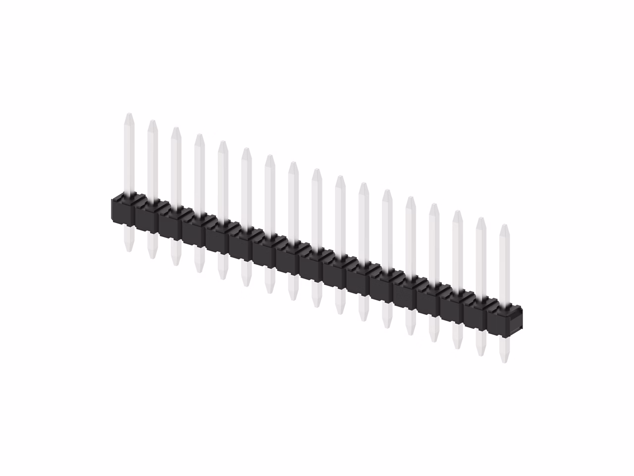 KK 254 Breakaway Header, Vertical, 36 Circuits, Tin (Sn) Plating, Mating Pin Length 8.13mm, Bag