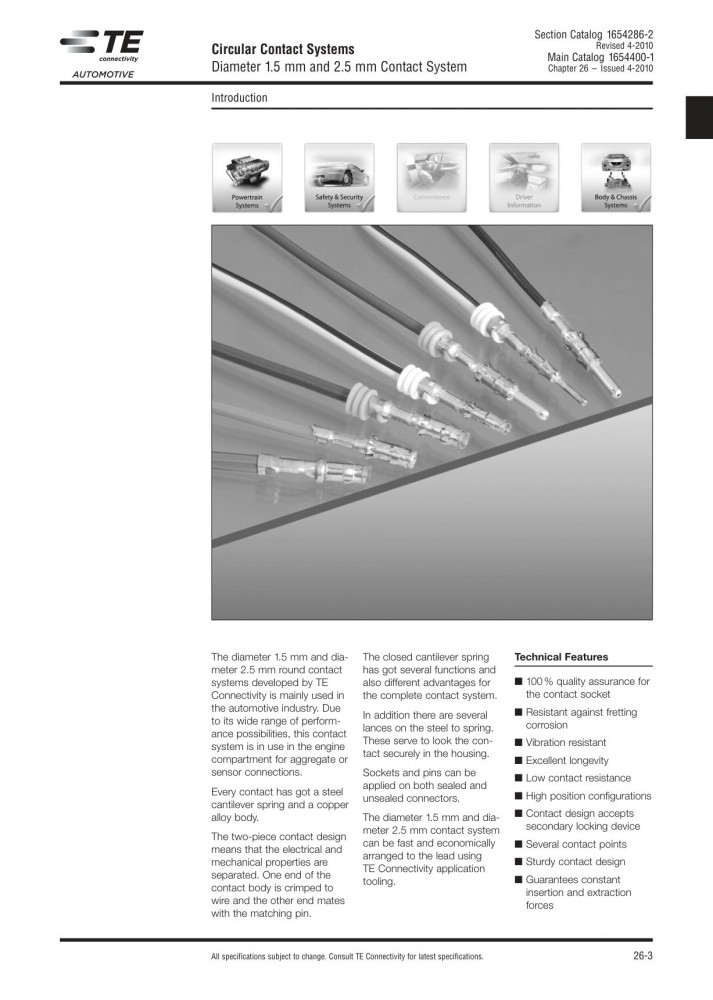 TE Connectivity 962998-1 technical document page 3