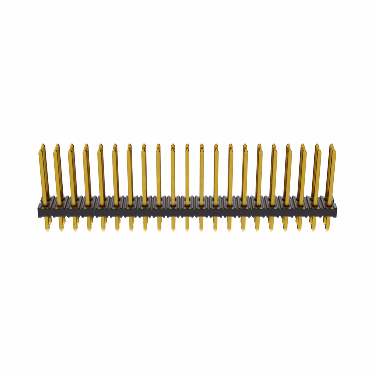 2.00mm Pitch Milli-Grid Header, Vertical, Through Hole, 42 Circuits (void at circuit 19 and 22), 0.05µm Gold (Au) Flash Plating, Mating Pin Length 8.50mm, Tail Length 2.70mm, Tray, Lead-Free for sale