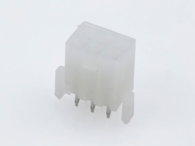 Mini-Fit Plus Header, Dual Row, Vertical, 6 Circuits, with Snap-in Plastic Peg PCB Lock, Nylon 6/6, UL 94V-2, Tin (Sn) Plating for sale