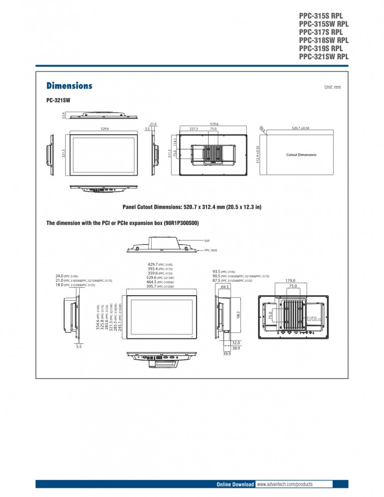 PPC-315S RPL product documentation, page 4