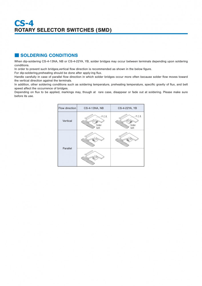 Nidec CS-4 datasheet page 6