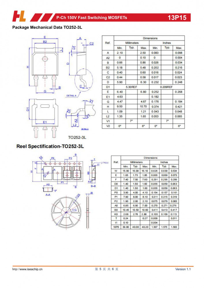 HL 13P15 datasheet page 5