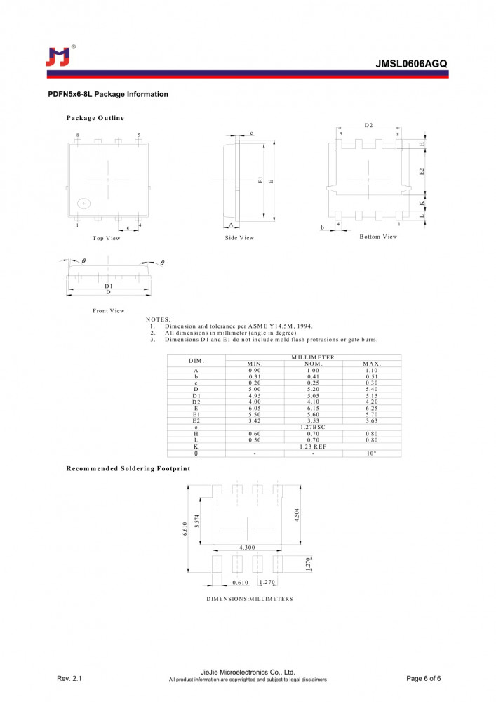 JMSL0606AGQ-13 datasheet page 6