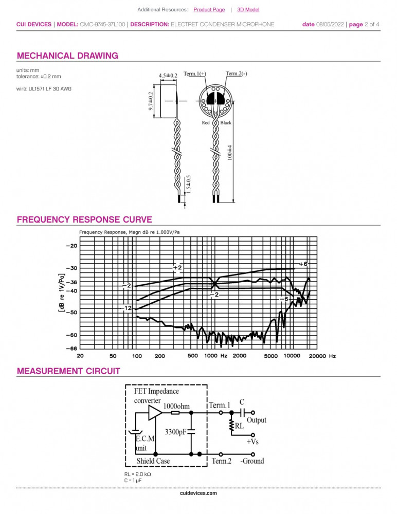 CMC-9745-37L100 datasheet page 2